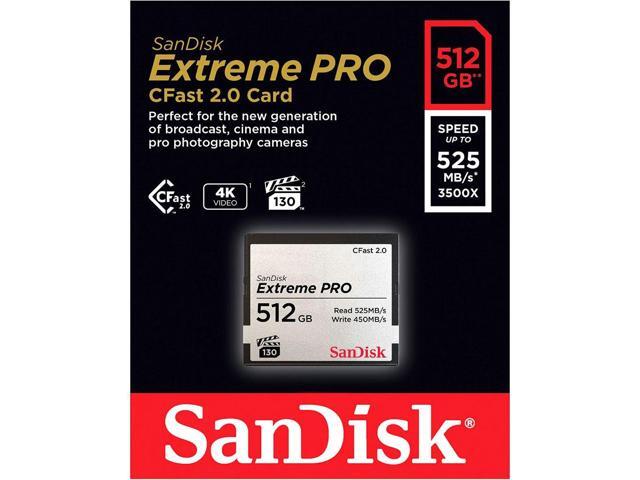 Click here for Card 512GB SanDisk Extreme PRO CFast CompactFlash... prices