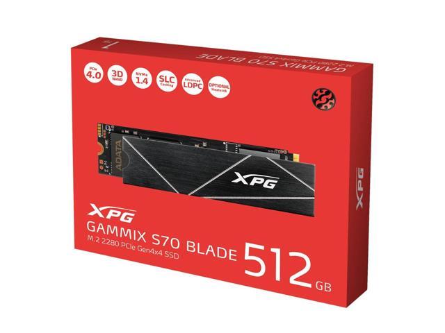 Click here for XPG GAMMIX S70 Blade M.2 2280 512GB PCI-Express 4.... prices