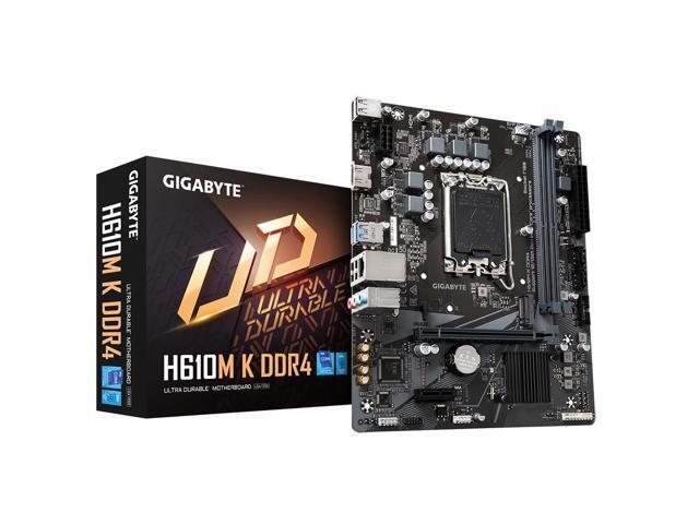Click here for 1700 Gigabyte H610M K mATX D4 prices