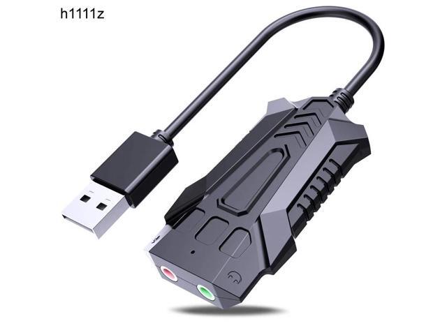 Click here for Sound Card Mini External 3.5mm USB Adapter USB to... prices