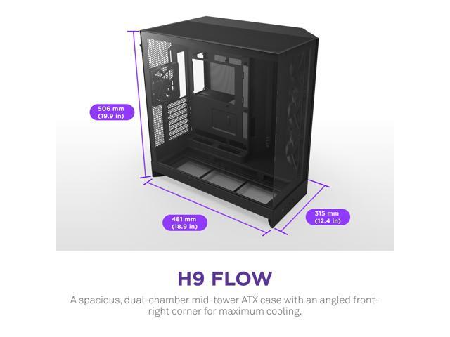 Click here for NZXT H9 Flow (2025) Large Dual-Chamber ATX Mid-Tow... prices