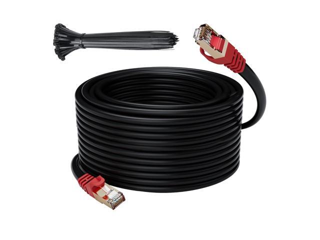 Click here for Cat 6E Cat 7 Outdoor Ethernet Cable 200 FT Adoreen... prices