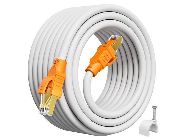 Click here for Cat 8 Ethernet Cable 30ft Shielded  Indoor & Outdo... prices