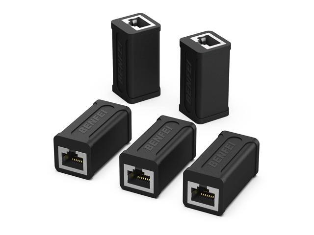 Click here for BENFEI RJ45 Inline Coupler  5 Pack Cat7 Cat6 Cat5e... prices