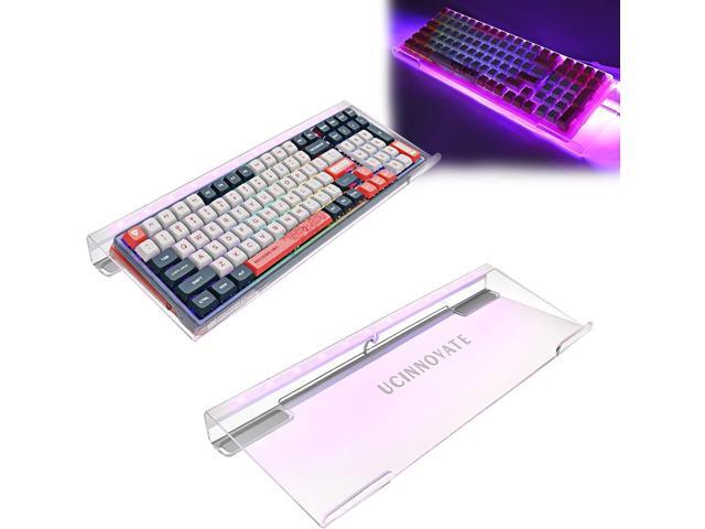 Click here for UCINNOVATE RGB Acrylic Computer Keyboard Stand  LE... prices