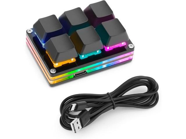 Click here for Ecarke Black White 6-Key Gaming Keyboard  USB Mini... prices