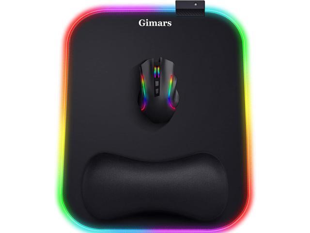 Click here for Gimars RGB Mouse Pad with Wrist Rest Support  12 x... prices