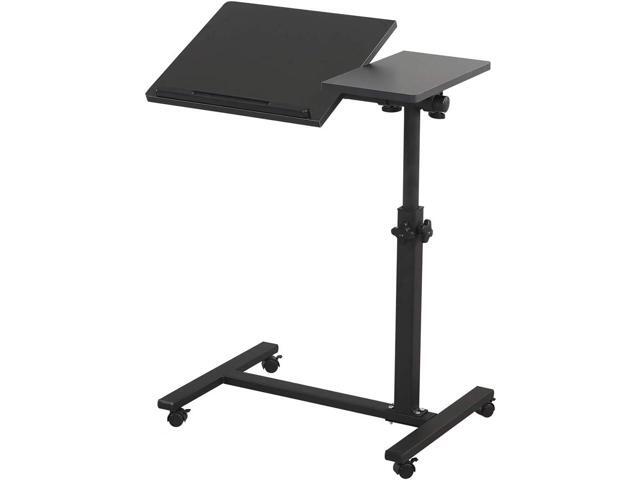Click here for TigerDad Overbed Bedside Desk Mobile Rolling Lapto... prices