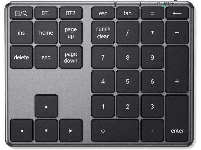 Click here for iClever Bluetooth Number Pad  Multi-Devices Wirele... prices