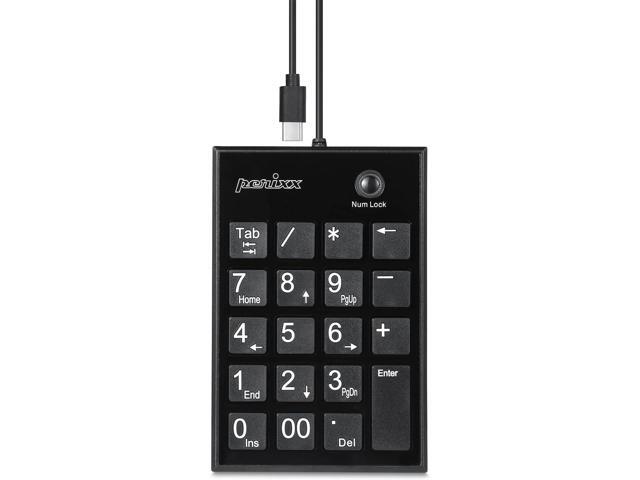 Click here for Perixx PERIPAD-202C Wired USB-C Slim Numeric Keypa... prices