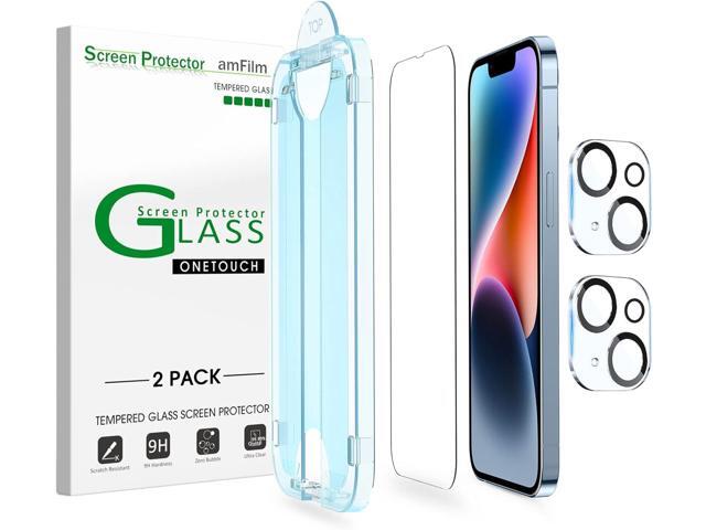 Click here for amFiIm 2 pack Tempered Glass Screen Protector + Ca... prices