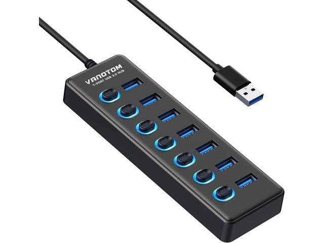 Click here for USB 3.0 Hub  7-Port USB Hub Splitter with LED Indi... prices