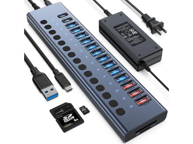 Click here for Powered USB Hub  VANGREE 17-Port 90W USB 3.0 Split... prices