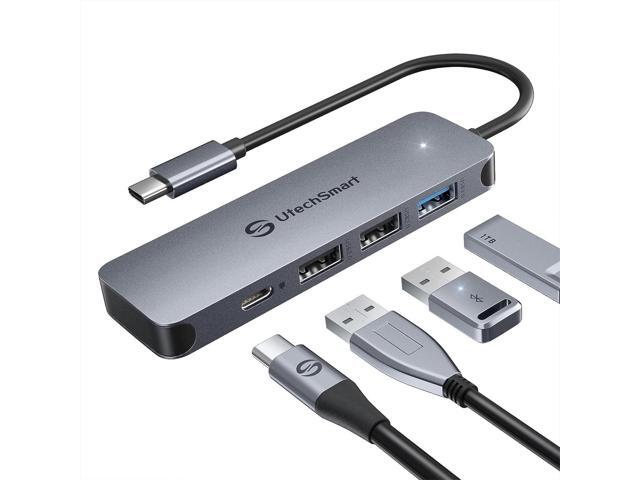 Click here for usb c Hub 4 Ports  UtechSmart Ultra-Slim & Aluminu... prices
