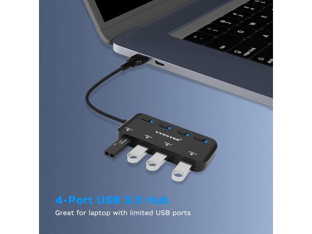 Click here for 4-Port USB 3.0 Hub  VVTOYER Portable USB Hub Split... prices