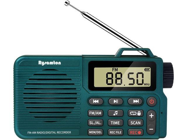 Click here for Rysamton Portable AM/FM Radio  Digital Radio Recor... prices