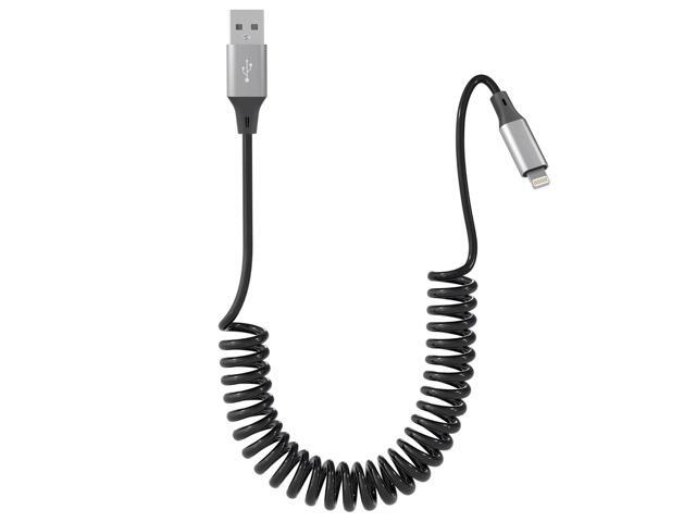 Click here for Coiled Lightning Cable Apple Carplay Compatible [A... prices