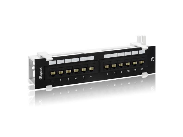 Click here for Rapink Patch Panel 12 Port Cat6 10G Support  Netwo... prices