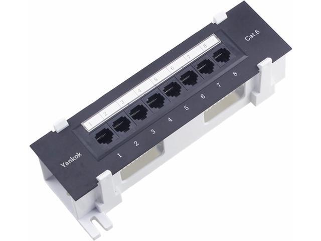 Click here for [CAT6 8 Port Patch Panel Unshielded with Coded T56... prices