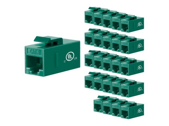 Click here for VCE Cat6 RJ45 Keystone Jack Insert UL Listed 25-Pa... prices