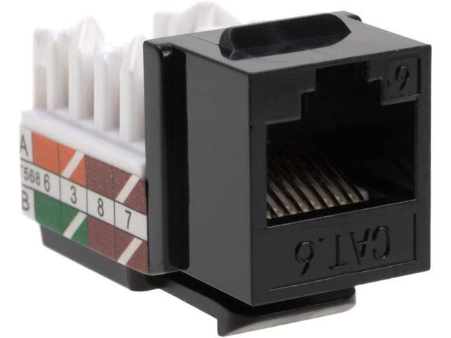 Click here for Cat6 45° Angled Keystone Ethernet Wall Jack Punch... prices