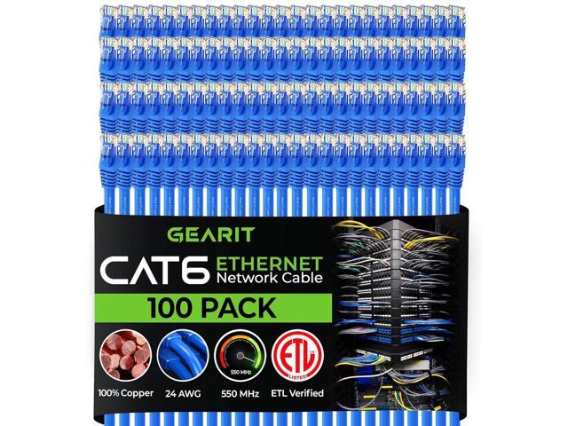 Click here for GearIT Cat 6 Ethernet Cable 1.5 ft 18-Inch (100-Pa... prices