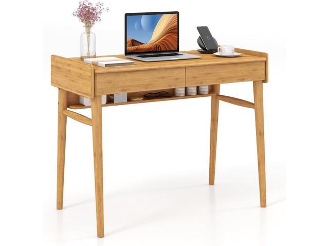 Click here for Giantex Computer Desk  39.5 Bamboo Home Office Des... prices