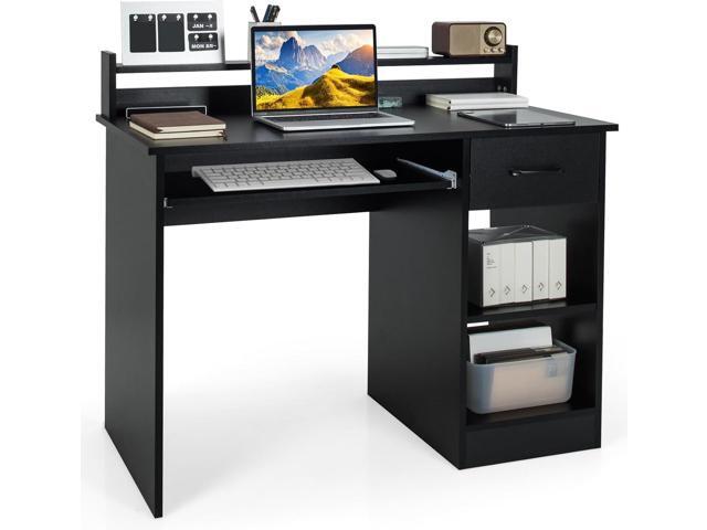 Click here for GOFLAME Computer Desk  Home Office Desk with Large... prices
