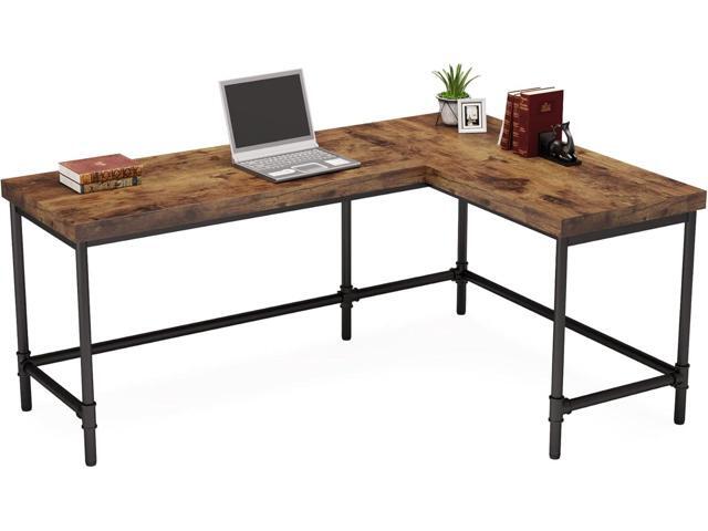 Click here for Tribesigns L-Shaped Desk  67 inch Industrial Rever... prices