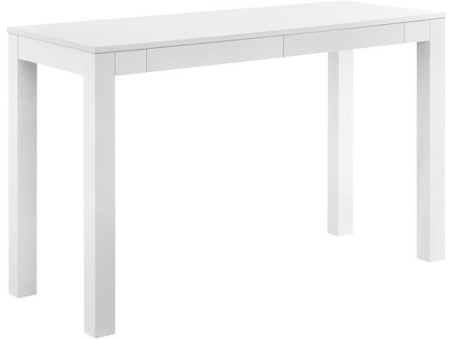 Click here for Ameriwood Home Parsons Xl Desk with 2 Drawers  Whi... prices