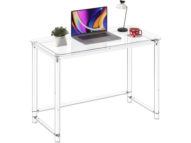 Click here for HMYHUM Acrylic Desk  Clear Desk for Home Office fo... prices