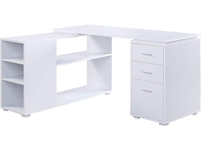 Click here for BELLEZE L Shaped Computer Desk  60 Study Writing T... prices