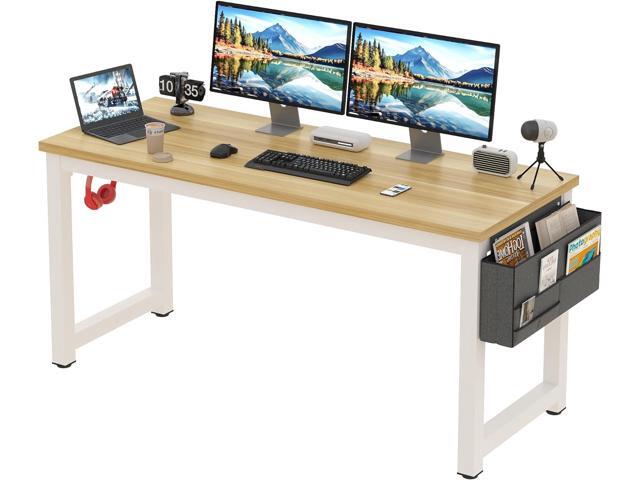 Click here for Computer Desk - 63 Inch Large Home Office Desk Woo... prices