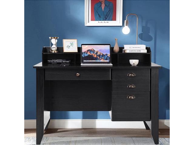 Click here for Vintage Computer Desk with Drawers  Modern Work De... prices