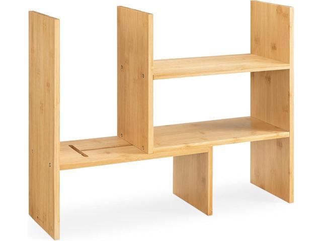 Click here for Navaris Desk Organizer Shelf Unit - Bamboo Desktop... prices