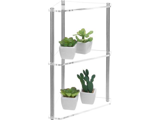 Click here for MyGift 3 Tier Bathroom Corner Shelf  Corner Counte... prices
