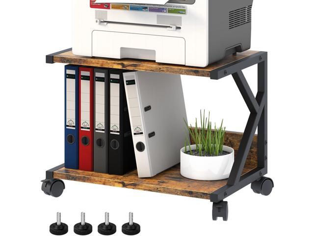 Click here for aboxoo Desktop Printer Stand with 2 Tier Wood Stor... prices