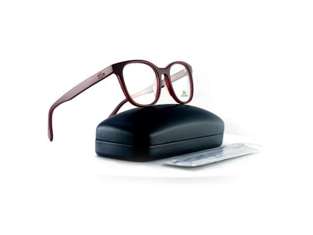 Click here for Lacoste Womens Eyeglasses L2809 615 Red Plastic 50... prices
