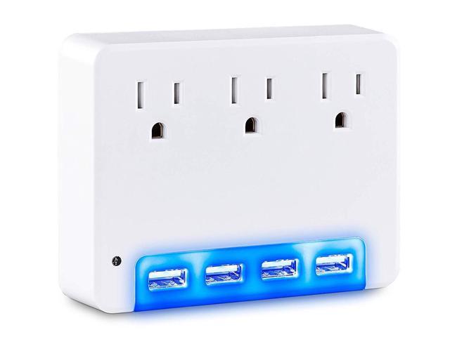Click here for CyberPower P3WUN Lighted Power Wall Tap  3 Outlets... prices