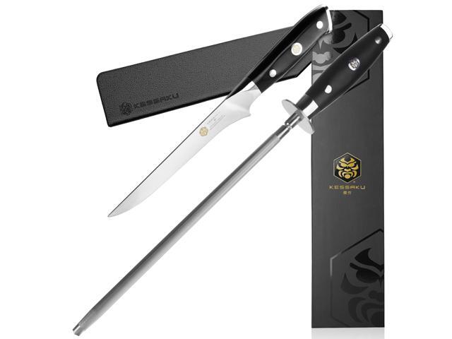 Click here for Kessaku 6-Inch Boning Knife & 10-Inch Sharpening H... prices