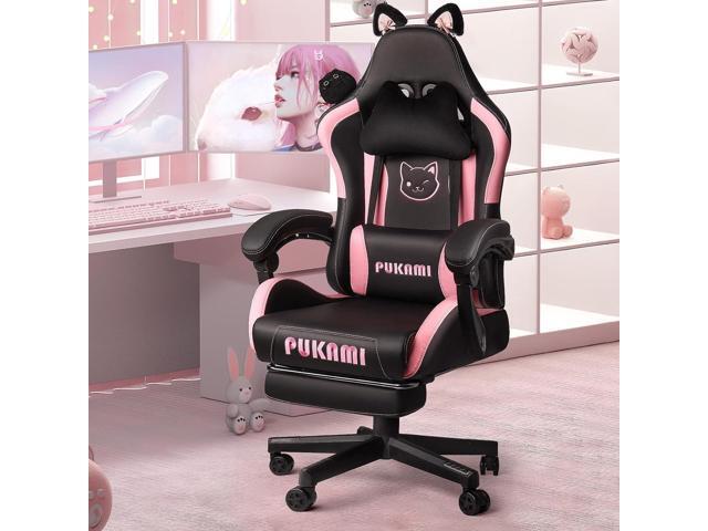 Click here for Vitesse Gaming Chair with Cat Ears Cute Computer C... prices