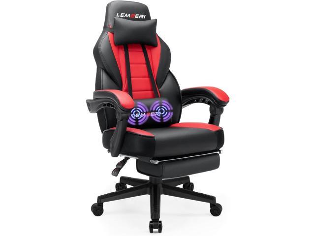 Click here for Vitesse Video Game Chairs with footrest Gamer Chai... prices