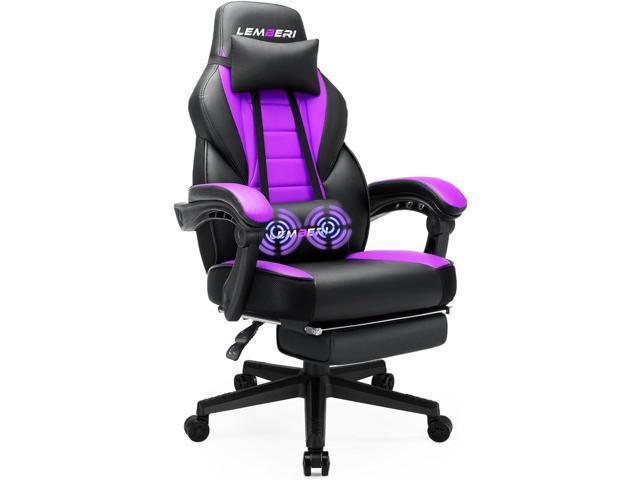 Click here for Vitesse Video Game Chairs with footrest Gamer Chai... prices