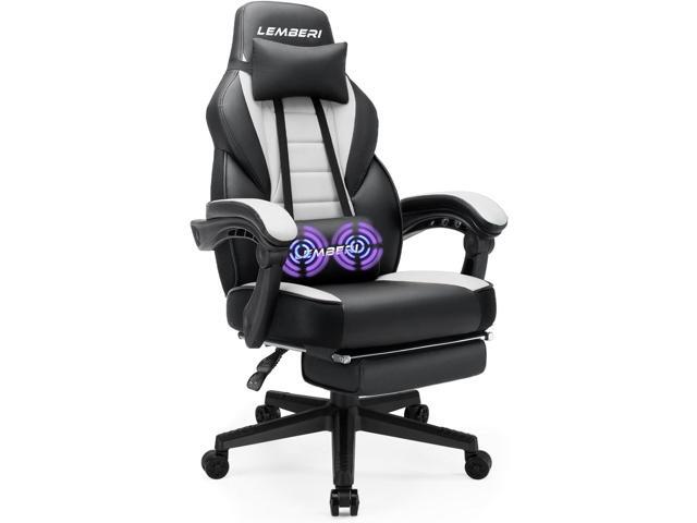 Click here for Vitesse Video Game Chairs with footrest Gamer Chai... prices