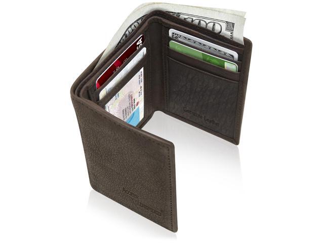 Click here for Trifold Leather Wallets For Men Slim - Mens Wallet... prices
