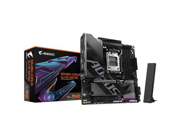 Click here for Gigabyte B840M AORUS ELITE motherboard WiFi6E AM5... prices
