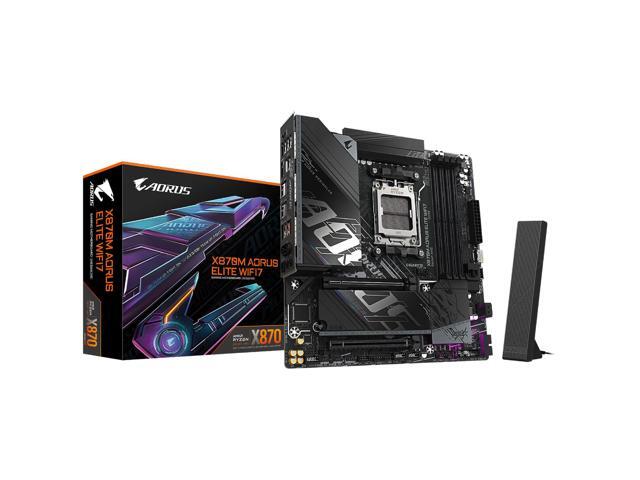 Click here for Gigabyte AMD X870M AORUS ELITE WiFi7 motherboard A... prices