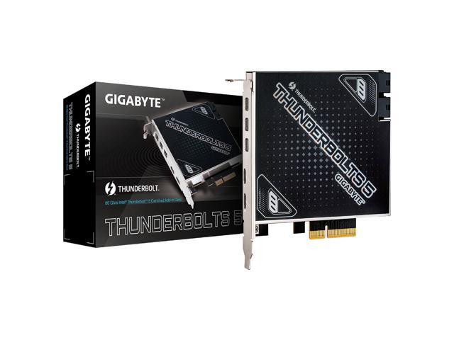 Click here for Gigabyte THUNDERBOLTS 5 PCIe4.0x4 Add-In Card USB... prices