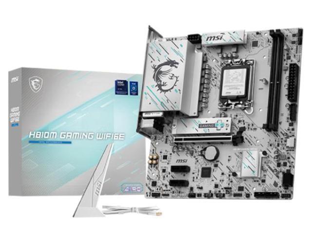 Click here for MSI H810M GAMING WIFI6E DDR5 6400MHz Motherboard L... prices