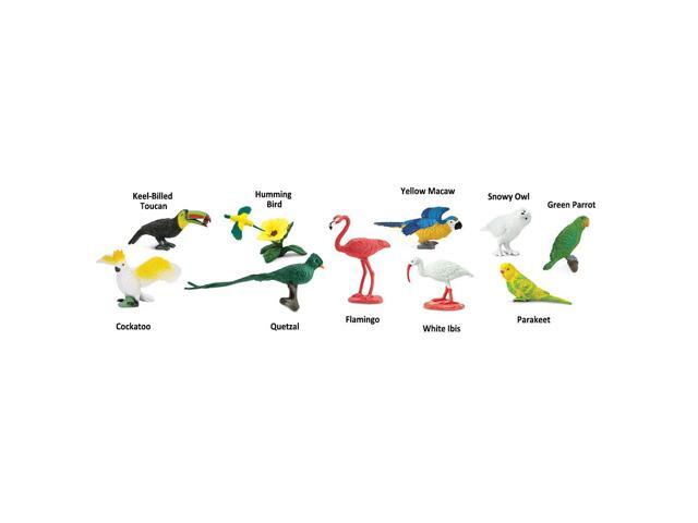 Click here for Toobs Exotic Birds Safari Ltd Set Educational Kids... prices